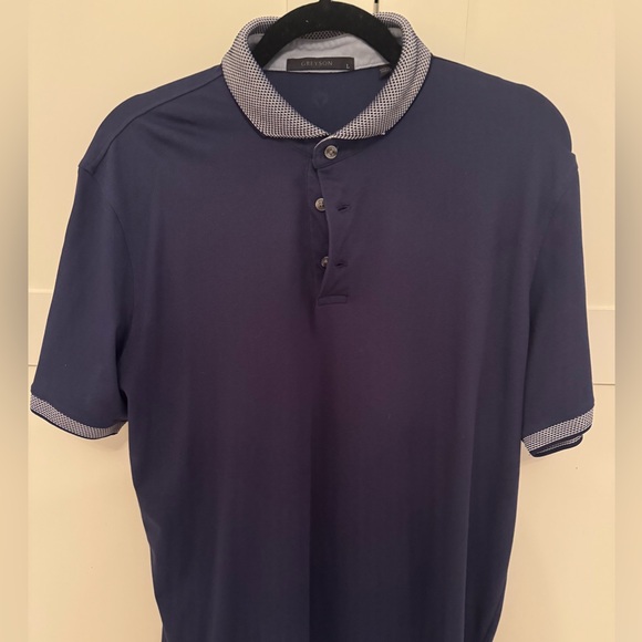 Greyson | Shirts | Greyson Cherokee Polo Shirt Navy Maltese Blue | Poshmark